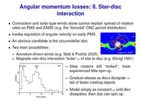 Ppt Angular Momentum Evolution Of Low Mass Stars Powerpoint