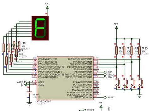 7seg Display With Buttons YouTube