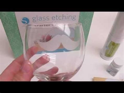 Glass Etching Starter Kit For Silhouette Cameo Glass Etching Projects