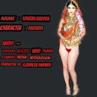 Post Devi Goddess Hindu Parvati