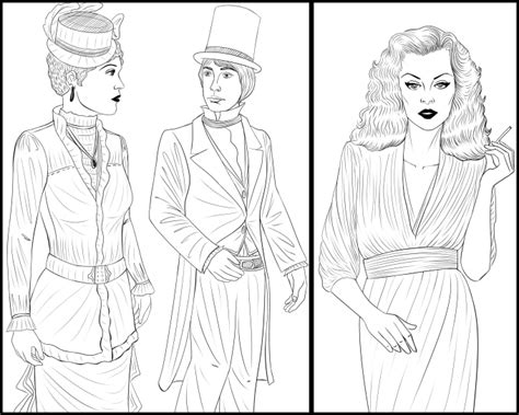 Draw Comic Character Linearts For You By Elenaalla Fiverr