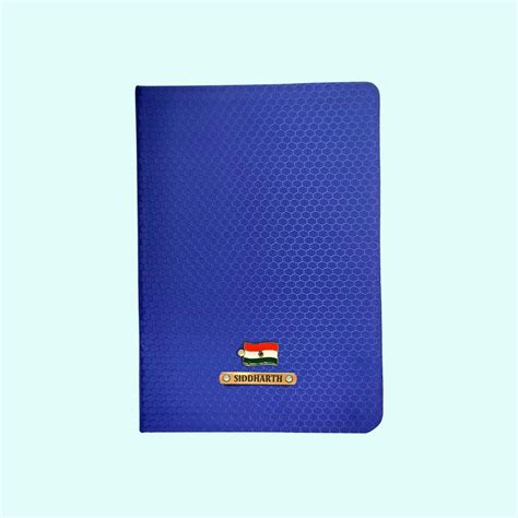 Blue Honeycomb Woven Cover Diary Personalized Diary For T
