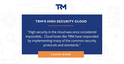 Trm High Security Maximo Cloud Total Resource Management