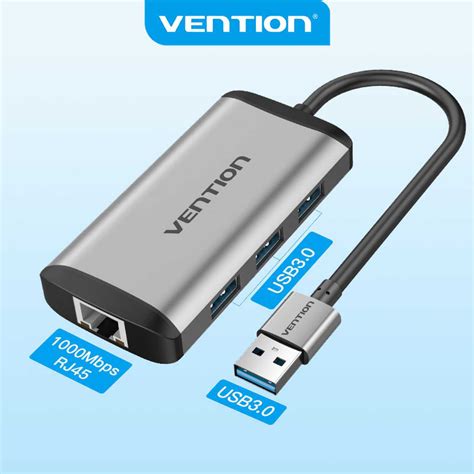 Vention USB To Rj45 Ethernet Network Adapter Hub Converter Shopee Philippines