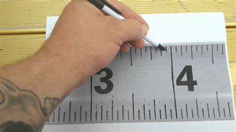 How To Read A Tape Measure Youtube