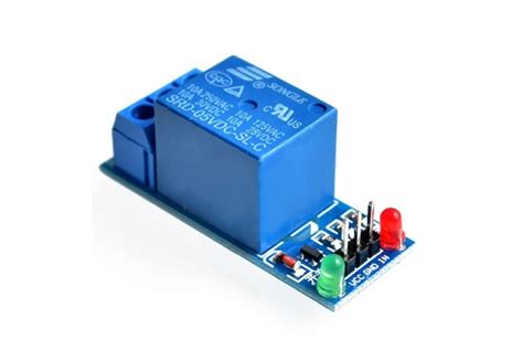 MÓdulo Rele 5v 10a 1 Canal Srd 05vdc Sl C Grafeno Componentes