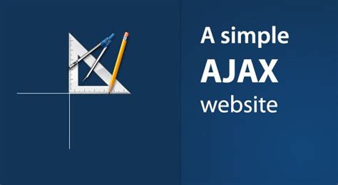 A Simple Ajax Website With Jquery Tutorialzine Ajax Jquery Web Application