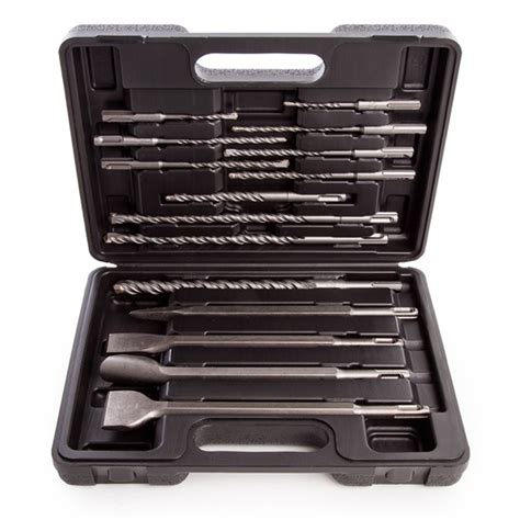 Sds Drill And Chisel Set 15pce Diamond Industrial Supplies