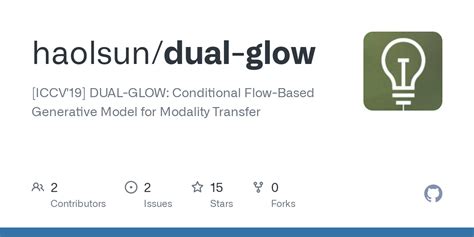 github haolsun dual glow [iccv 19] dual glow conditional flow based
