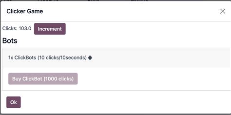 Chapter 1 Build A Clicker Game — Odoo 170 Documentation