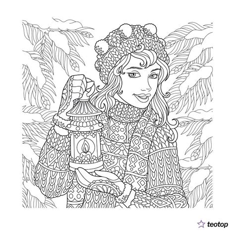 Top Coloriages De Noel Teotop