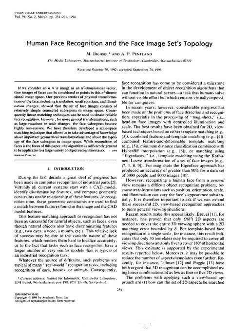 pdf human face recognition and the face image set′s topology dokumen tips