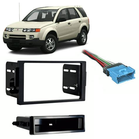 Fits Saturn Vue 2004 2005 Single Din Stereo Harness Radio Install Dash