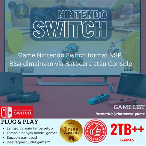 Flashdisk Game Nintendo Switch Nsp Console Switch Batocera Game Station Hardisk Flashdisk
