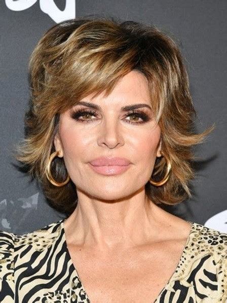 Lisa Rinna Short Synthetic Wig Best Wigs Online Sale