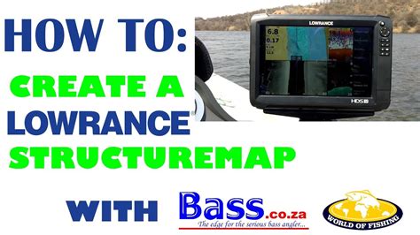 How To Create A Structuremap Mosaic Live On A Lowrance Fishfinder Youtube