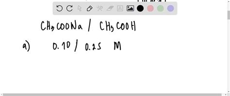 Solved Calculate The Ph Of A Mixture Of 0 25 M Acetic Acid And 0 1 M