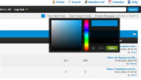 GitHub Sama MyBB JQuery Color Picker Allow Your Users To Select Custom Colors To Adapt The