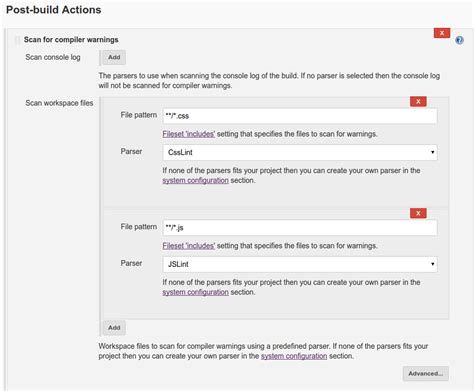 Jslint Jenkins Warnings Plugin Content Is Not Allowed In Prolog