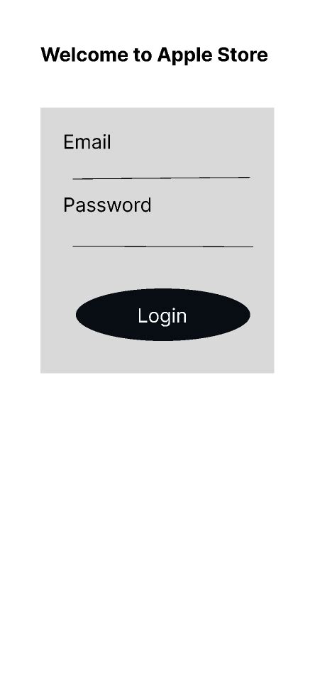 Mobile Phone Login Figma