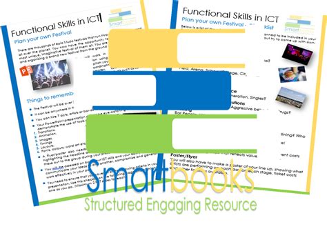 Functional Skills ICT Plan Your Own Festival Teaching Resources