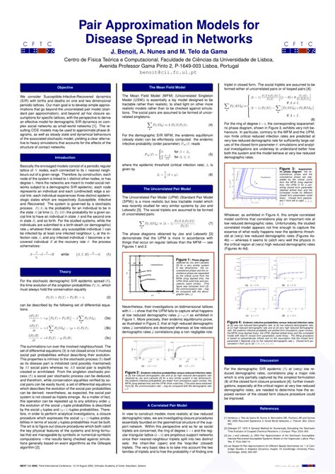 Pdf Pair Approximation Models For Disease Spread In Networks