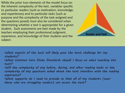 Ppt Text Complexity In The Common Core Classroom Powerpoint
