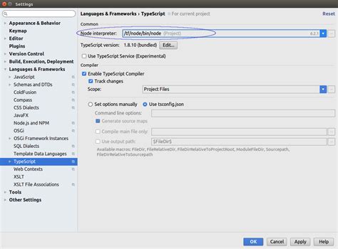How To Fix Intellij Idea 2016 Typescript Error Cannot Start Compiler Process Stack Overflow