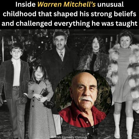 British Warren Mitchells Story Begins Not In The Smoky Pubs Of East London That Made Him