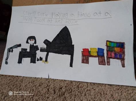 My First Artwork Of Creepy Susie Color Version By Gingerarnold1996 On