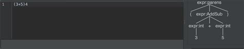 Expression How To Recognize Extra Input Error In Antlr Stack Overflow
