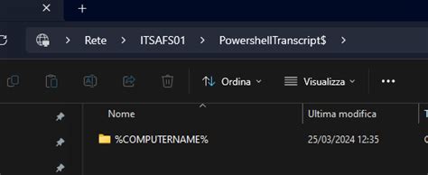 Powershell Creating A Folder With The Computername Inside Windows Group Policy Editor