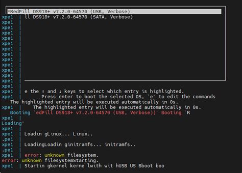 TinyCore RedPill Loader Build Support Tool M Shell Page Software Modding XPEnology