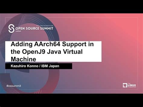 Free Video Adding Aarch64 Support In The Openj9 Java Virtual Machine