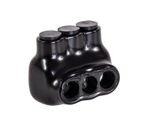 Polaris Ipl4 3 Black Multi Tap Pre Insulated Connector