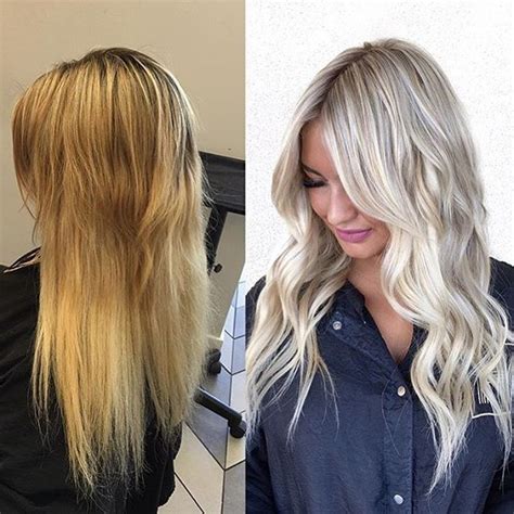 Before After Fabulous Color By Blonde Master Hairby Chrissy Step 1