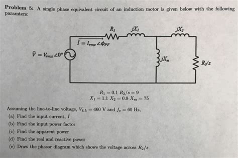 Single Phase Induction Motor Equivalent Circuit Diagram Circuit Diagram