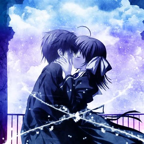 290 Ảnh anime hôn nhau ngọt ngào lãng mạn làm tim tan chảy