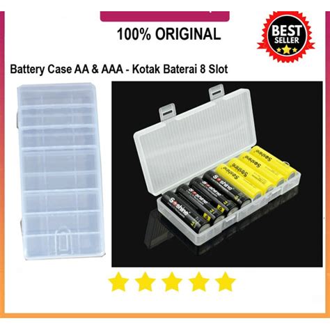 Jual Kotak Penyimpanan Baterai Aa Aaa Battery Case Aa Dan Aaa Slot Jakarta Barat