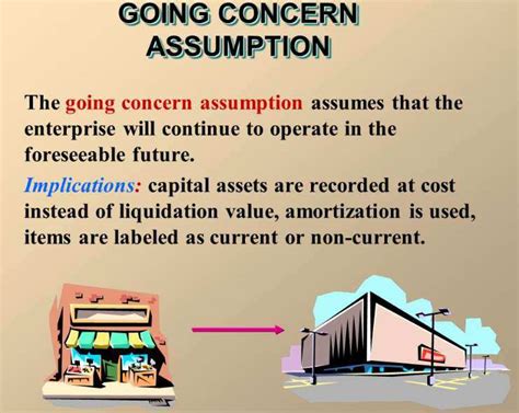 Going Concern Assumption Annual Reporting