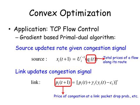Ppt Introduction To Network Mathematics 1 Optimization Techniques