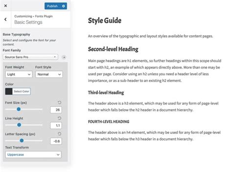 Fonts Plugin Pro Google Fonts For WordPress WP Themes Plugins