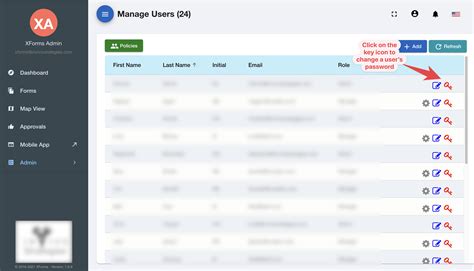 How To Set Up Your Own Password Policies In The XForms Admin Dashboard XForms Mobile