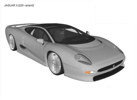 Jaguar Xj220 Variant2 3d Model 70861 Model Copy Default