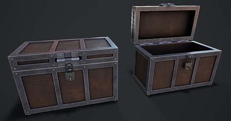 chest for loot 3d props unity asset store