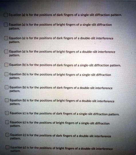 Solved Eqpalon A Is For The Positions Of Dark Fingers Of A Single