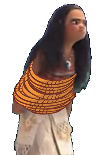 Moana Tied Up Render By Adamhatson On Deviantart