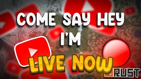First Stream On Youtube Rust Noob Youtube