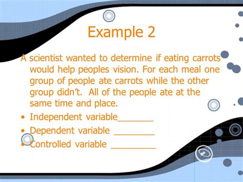 Controlled Variable Pictures