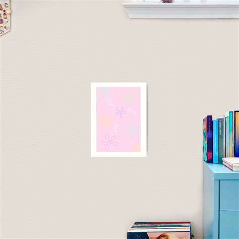 Pastel Spongebob Clouds Poster For Sale By Doodle Kabootle Redbubble